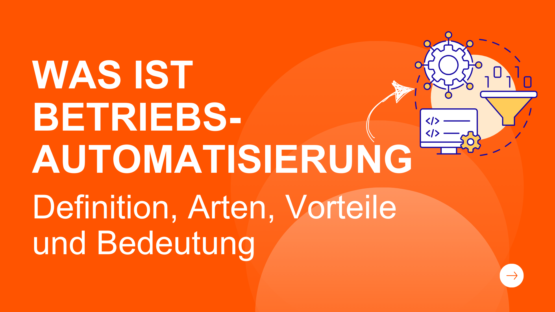 Was ist Betriebsautomatisierung? Definition, Arten, Vorteile und Bedeutung