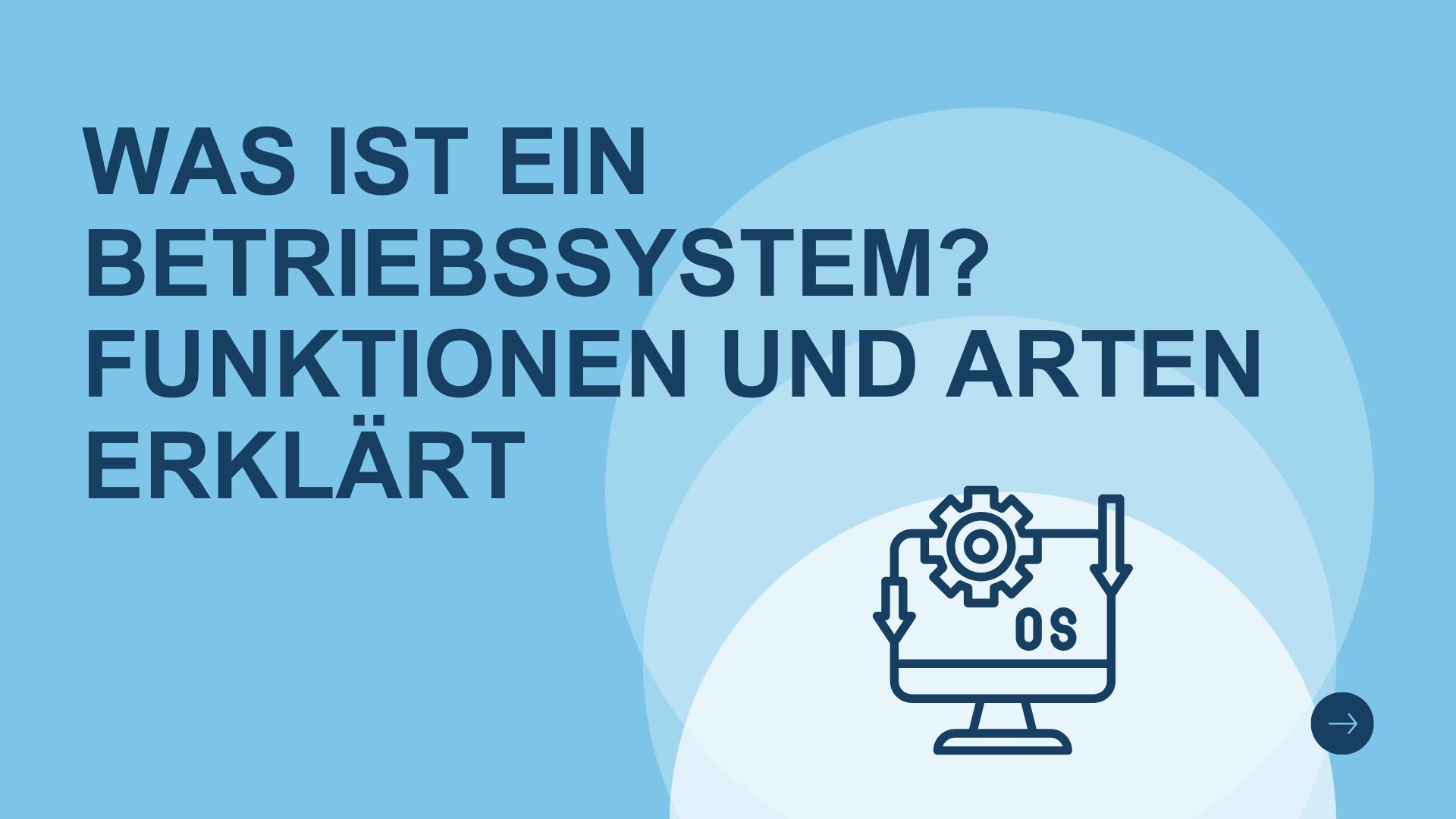 Was ist ein Betriebssystem? Funktionen und Arten erklärt